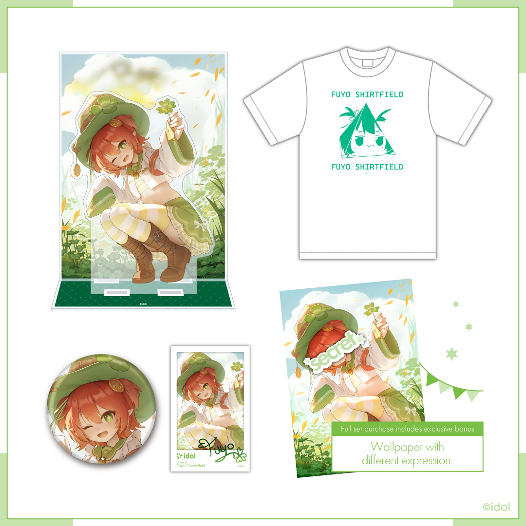 Fuyo Cloverfield Birthday Merch 2024 – idol official store