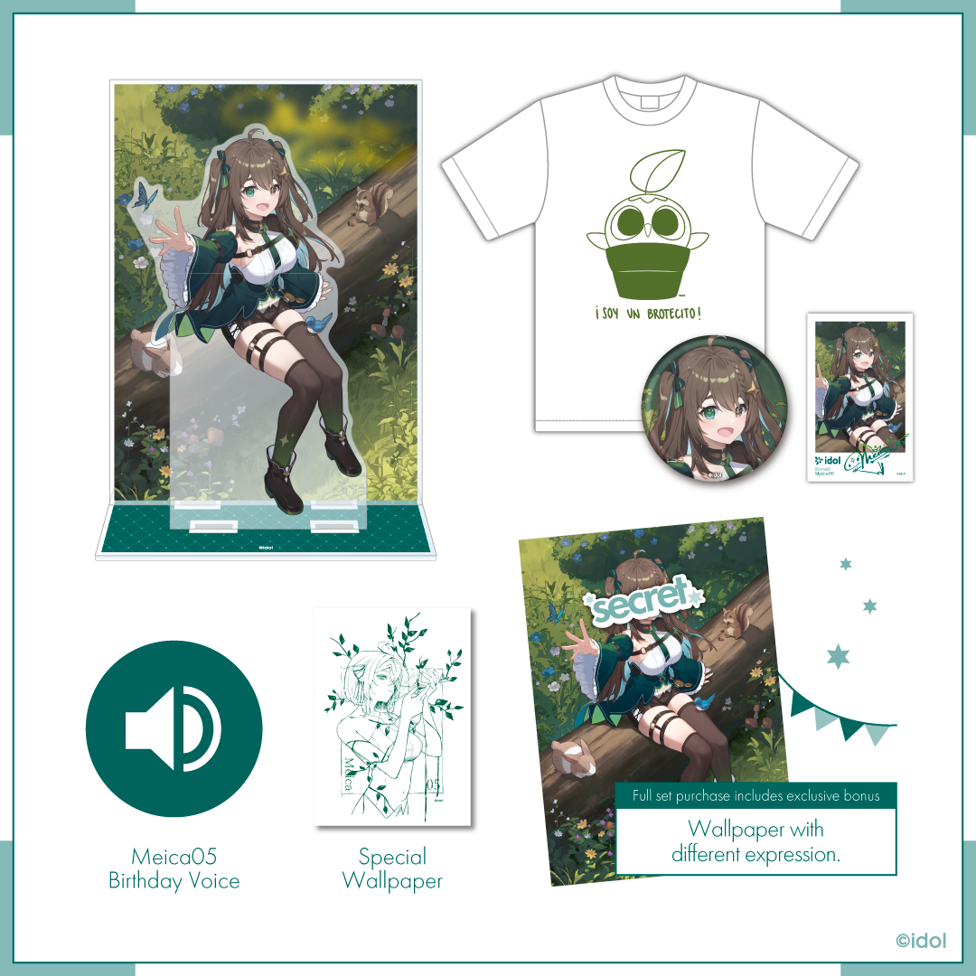 Meica05 Birthday Merch 2024 – idol official store